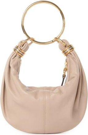 Chlo&eacute; Petit sac Hobo Bracelet en cuir