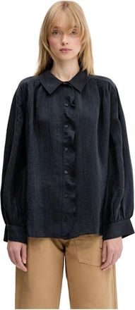 Sams&oslash;e & Sams&oslash;e Damen, Blusen & Hemden, Blau, SGr&ouml;&szlig;e