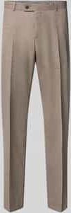 Bugatti Straight Fit Hose aus Schurwoll-Mix