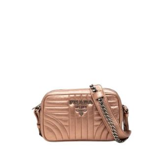 Prada Pre-owned Diagramme Crossbody Bag - - Pre-owned - Damen - Braun - ONE SIZE