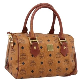 MCM Pre-owned Boston Bag - - Pre-owned - Damen - Braun - ONE SIZE