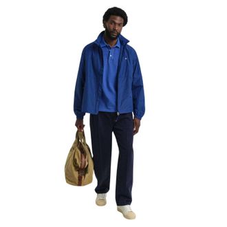 GANT Poloshirt f&uuml;r Herren, Sonne Verblasst, Piqu&eacute; (Blau)