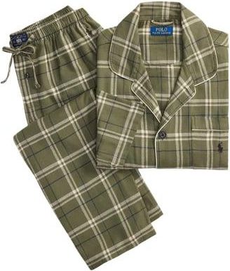 Polo Ralph Lauren Ensemble de pyjama &agrave; carreaux en coton