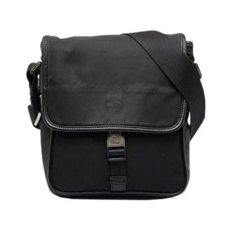 Prada Sac bandouli&egrave;re en nylon pr&eacute;-appartenance - Femme - Pre-owned - Noir - Taille: ONE Size