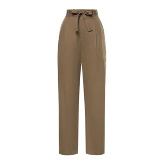 Saint Laurent Damen, Hosen, Braun, MGr&ouml;&szlig;e