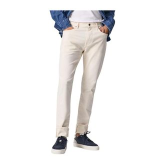Pepe Jeans London Vaqueros Crane Slim - - Jeans - Herren - Wei&szlig; - W34