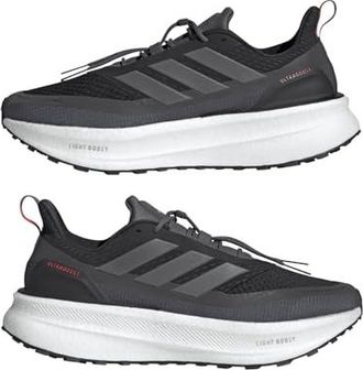 adidas Performance Chaussures de course pour homme Noir/gris/rouge Taille 46