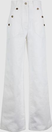 Max Mara Pantalon Badesse White, Max