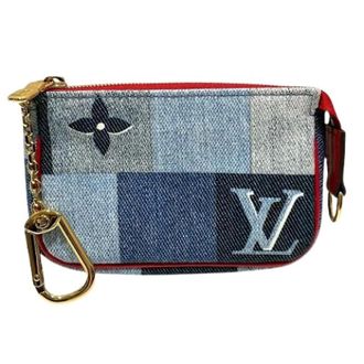 Louis Vuitton Pre-owned Monogram Denim Coin Case - Femme - Pre-owned - Bleu - Taille: ONE Size