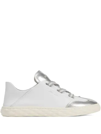 Jimmy Choo London baskets Diamond Light Flex - Blanc