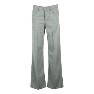 Dondup Femme, Pantalons, Vert, Taille: W28 Jacklyn Wide Pantalons