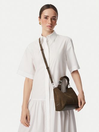 Coccinelle Handtasche Coccinelle THE Coccinelle C-Easy Suede E1 THE 58 01 01 Khakifarben