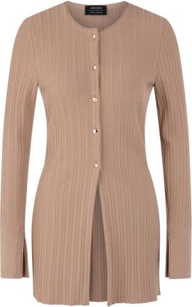 Marc Cain Langer Strickcardigan - - Knitwear - Damen - Beige - XL