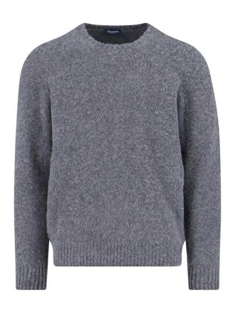 Drumohr Pull Col Rond - Gris