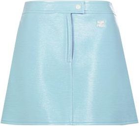 Courr&egrave;ges Minijupe R&eacute;&eacute;dition en vinyle