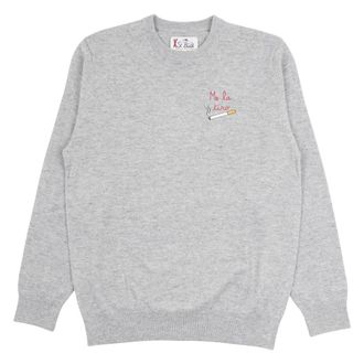 Saint Barth Homme, Pulls, Gris, Taille: M Heron Light Sweater