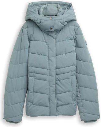 Tom Tailor Puffer-Jacke mit abnehmbarer Kapuze - - Jackets - Damen - Gr&uuml;n - M