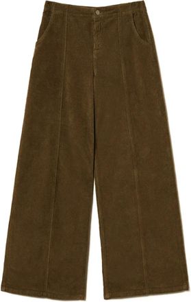 Twin-Set pantalon en velours côtelé - Marron
