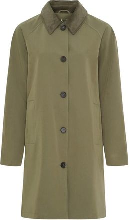 Notyz Notyz, Femme, Manteaux, Vert, Taille: 48 FR Manteaux crois&eacute;s