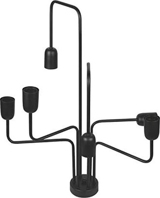 Ledvance Ledvance Vintage Edition 1906, Deckenleuchte mit E27 Sockel, Gewinkelte Rohre, Ohne Leuchtmittel, Pipe Angled, 4058075217041, Schwarz