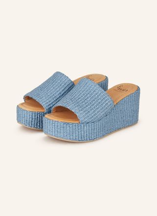 &Egrave; Mia &Egrave; Mia Plateau-Wedges blau
