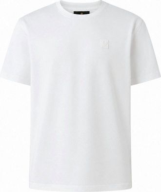 Belstaff T-Shirt London Steel Mercerised Cotton Retro Silikon-Phoenix-Logo Farblich abgestimmtes Silikon-Phoenix-Logo
