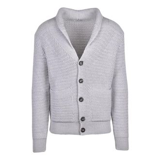 KANGRA Strickjacke mit Kn&ouml;pfen - - Knitwear - Herren - Grau - L