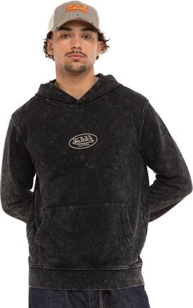 Von Dutch Sweat &agrave; capuche homme en french terry acid wash Mattia