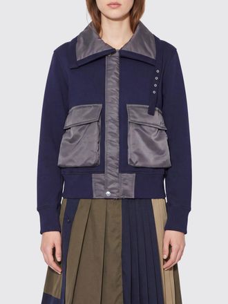 sacai Jacke Damen Farbe Blau