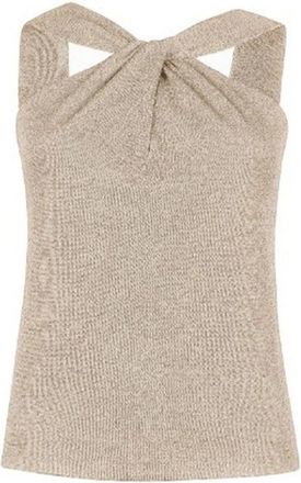 D.exterior Femme, Tops, Beige, Taille: 42 FR Hauts et d&eacute;bardeurs en polyester