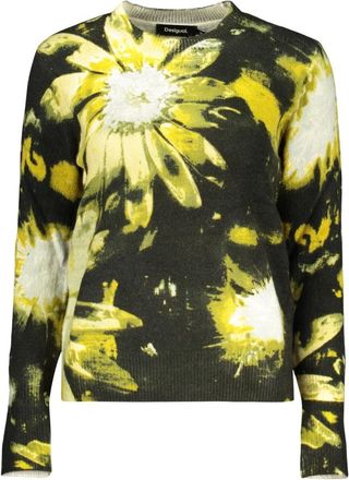 Desigual Jers Darkbotanic Jersey - - Knitwear - Damen - Mehrfarbig - S
