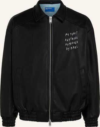 Karl Lagerfeld Karl Lagerfeld Jeans Jacke X Pietro Terzini schwarz