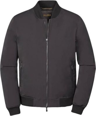 Moorer Homme, Vestes, Noir, Taille: M Blouson aviateur rembourr&eacute; Badoeri