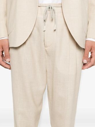 Eleventy Mens Drawstring-Waist Suit Ss26 M