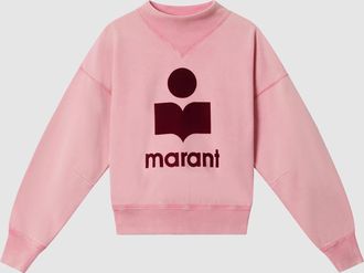 Isabel Marant Sweat Shirt Moby Bubblegum Burgundy