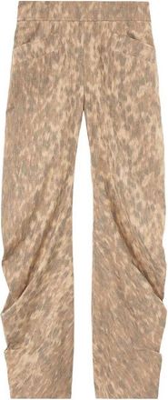 Ganni Casual Hose - Creme