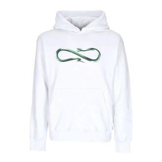PROPAGANDA Logo Steel White Hoodie Langarm - - Sweatshirts & Hoodies - Herren - Wei&szlig; - XL