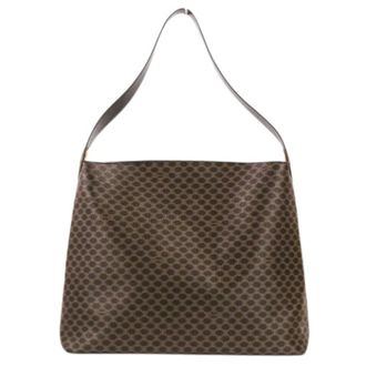 Celine Pre-owned Macadam Schultertasche - - Pre-owned - Damen - Braun - ONE SIZE