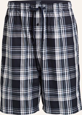 Schiesser Schlafshorts Mix+Relax blau