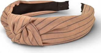 styleBREAKER Haarschmuck Haarreif Gestreift mit Twist Knoten