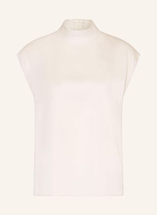 HUGO BOSS Blusentop Bidriz Aus Seide weiss