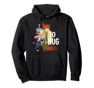 Disney Zootropolis Judy Hopps & Nick Wilde I Have to Hug Pullover Hoodie