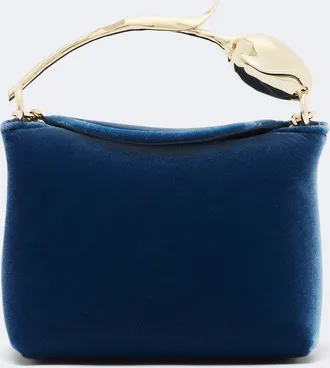 Erdem Henkeltasche Bloom Micro aus Samt