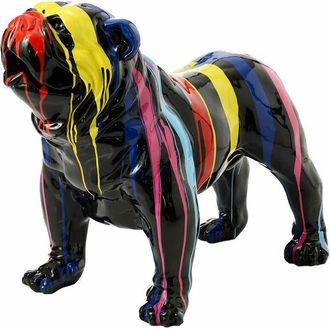 Amadeus Amadeus - Bulldog usa trash 70 cm noir et multicolore