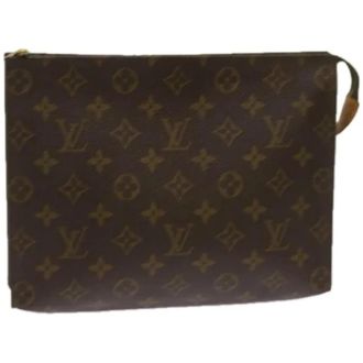 Louis Vuitton Pre-owned Toile trousses-de-toilette - Femme - Pre-owned - Brun - Taille: ONE Size