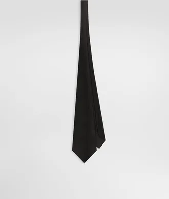 Dolce & Gabbana Krawatte Aus Satin - Mann Krawatten Und Einstecktuch Schwarz Pz