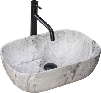 Rea aufsatzwaschbecken livia stone