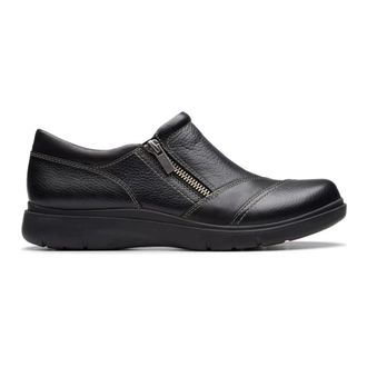 Clarks Femme, Chaussures, Noir, Taille: 36 EU Mocassins Confortables en Cuir