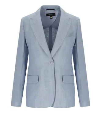 Weekend by Max Mara BLAZER &Agrave; SIMPLE BOUTONNAGE NALUT BLEU CLAIR MAX MARA WEEKEND
