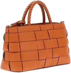 Guess geflochtene Handtasche - Brown